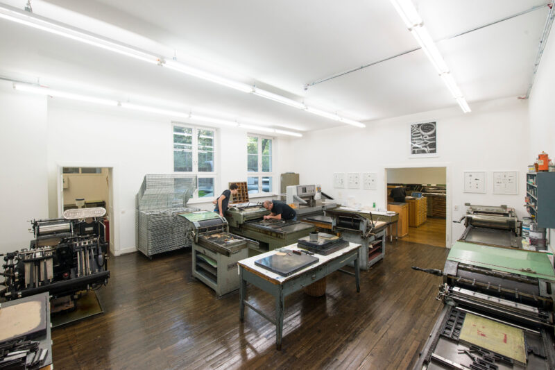 Werkstatt für Buchdruck – Staatliche Akademie der Bildenden Künste Stuttgart