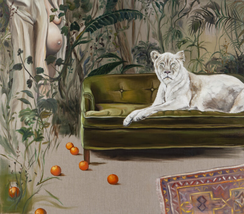 Weiße Löwin, Maria Leisner – Staatliche Akademie der Bildenden Künste ...