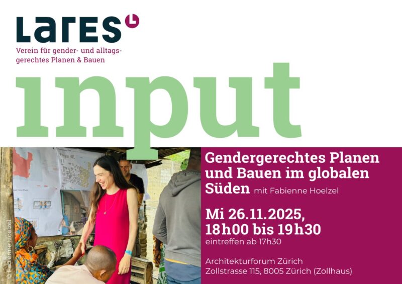 „Gendergerechtes Planen und Bauen im globalen Süden“: Vortrag von Prof ...